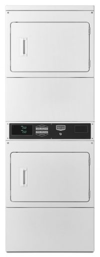 Maytag Commercial Super-Capacity Stack Dryer - Coin & Professional ...