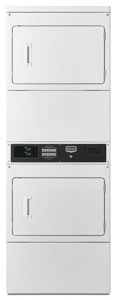 Maytag Commercial Super-Capacity Stack Dryer - Coin & Professional ...